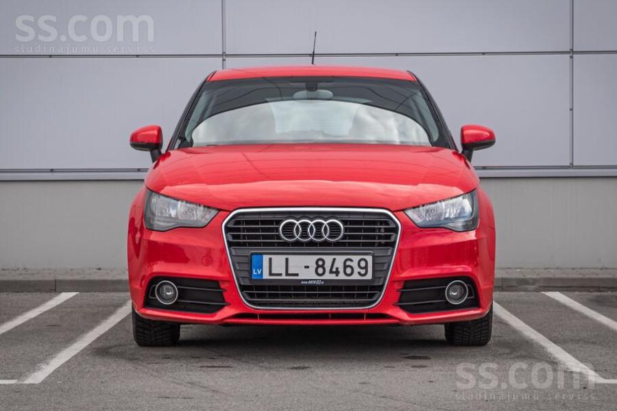 Red Audi A1 2011 in Riga, with an engine capacity of 1.60 L and mileage of 261 thousand km for 4990 €, photo 3 on AUTOMOTO.COM.LV
