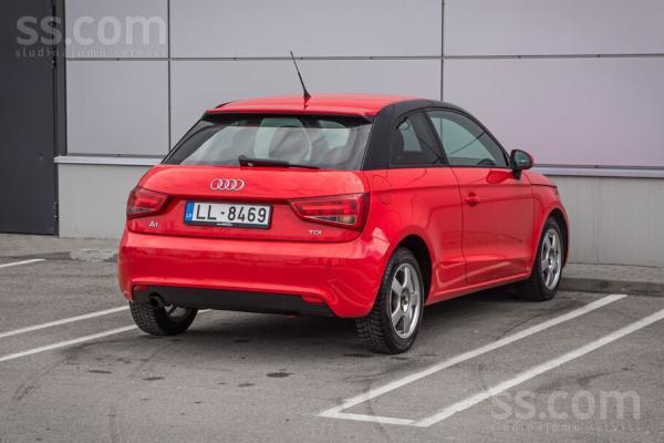 Sarkans Audi A1 2011 Rīga, ar dzinēja tilpumu 1.60 L un nobraukumu 261 tūkst. km par 4990 €, foto 4 vietnē AUTOMOTO.COM.LV