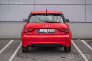 Red Audi A1 2011 in Riga, with an engine capacity of 1.60 L and mileage of 261 thousand km for 4990 €, photo 6 on AUTOMOTO.COM.LV