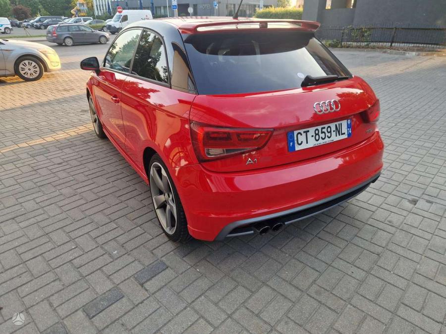 Sarkans Audi A1 2011 Tauragė, ar dzinēja tilpumu 1.40 L un nobraukumu 235 tūkst. km par 3850 €, foto 9 vietnē AUTOMOTO.COM.LV