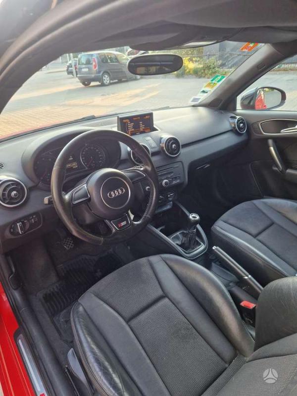 Red Audi A1 2011 in Taurage, with an engine capacity of 1.40 L and mileage of 235 thousand km for 3850 €, photo 10 on AUTOMOTO.COM.LV