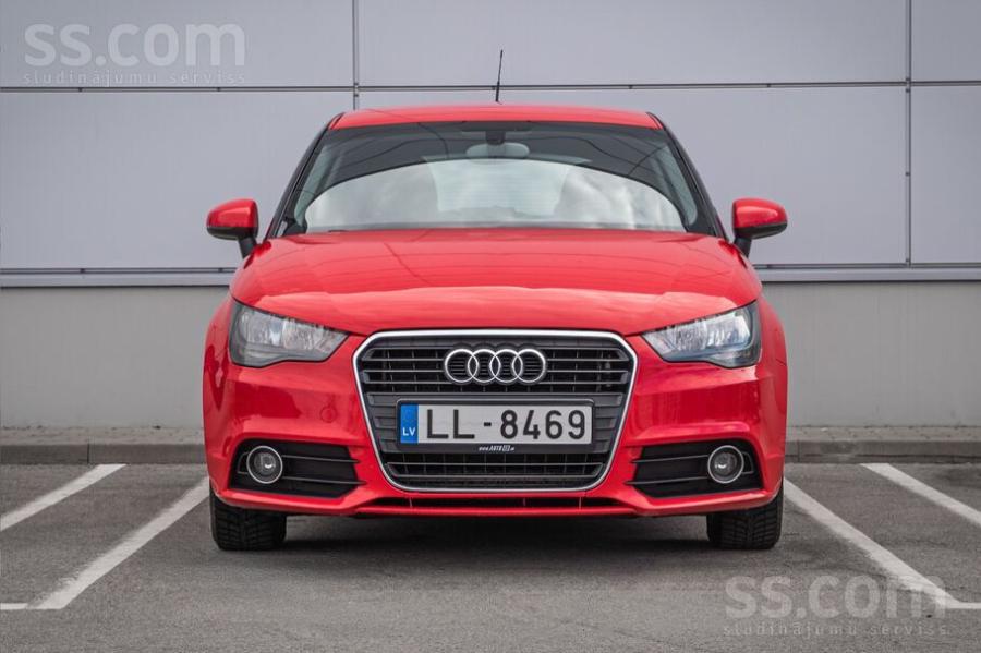 Red Audi A1 2011 in Riga, with an engine capacity of 1.60 L and mileage of 261 thousand km for 4990 €, photo 3 on AUTOMOTO.COM.LV