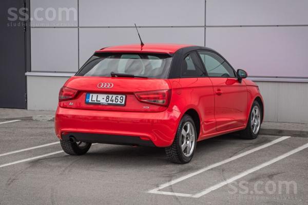 Red Audi A1 2011 in Riga, with an engine capacity of 1.60 L and mileage of 261 thousand km for 4990 €, photo 4 on AUTOMOTO.COM.LV