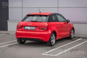 Red Audi A1 2011 in Riga, with an engine capacity of 1.60 L and mileage of 261 thousand km for 4990 €, photo 5 on AUTOMOTO.COM.LV