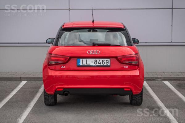 Red Audi A1 2011 in Riga, with an engine capacity of 1.60 L and mileage of 261 thousand km for 4990 €, photo 5 on AUTOMOTO.COM.LV