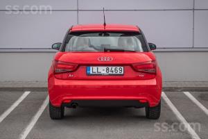 Red Audi A1 2011 in Riga, with an engine capacity of 1.60 L and mileage of 261 thousand km for 4990 €, photo 6 on AUTOMOTO.COM.LV