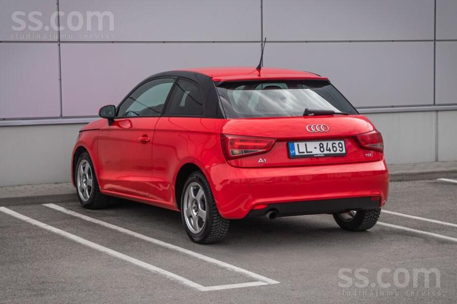 Red Audi A1 2011 in Riga, with an engine capacity of 1.60 L and mileage of 261 thousand km for 4990 €, photo 7 on AUTOMOTO.COM.LV
