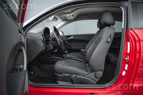 Red Audi A1 2011 in Riga, with an engine capacity of 1.60 L and mileage of 261 thousand km for 4990 €, photo 7 on AUTOMOTO.COM.LV