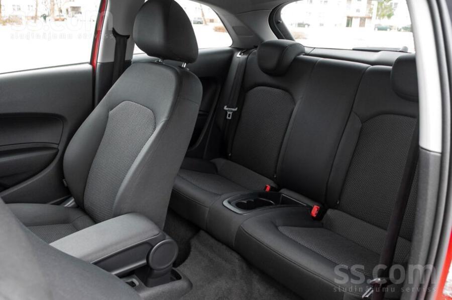 Red Audi A1 2011 in Riga, with an engine capacity of 1.60 L and mileage of 261 thousand km for 4990 €, photo 9 on AUTOMOTO.COM.LV