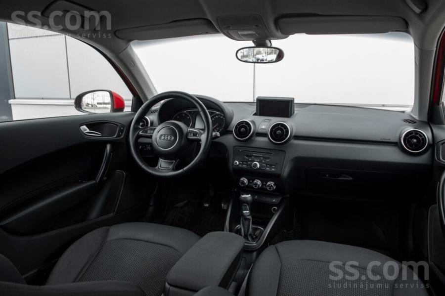 Red Audi A1 2011 in Riga, with an engine capacity of 1.60 L and mileage of 261 thousand km for 4990 €, photo 12 on AUTOMOTO.COM.LV