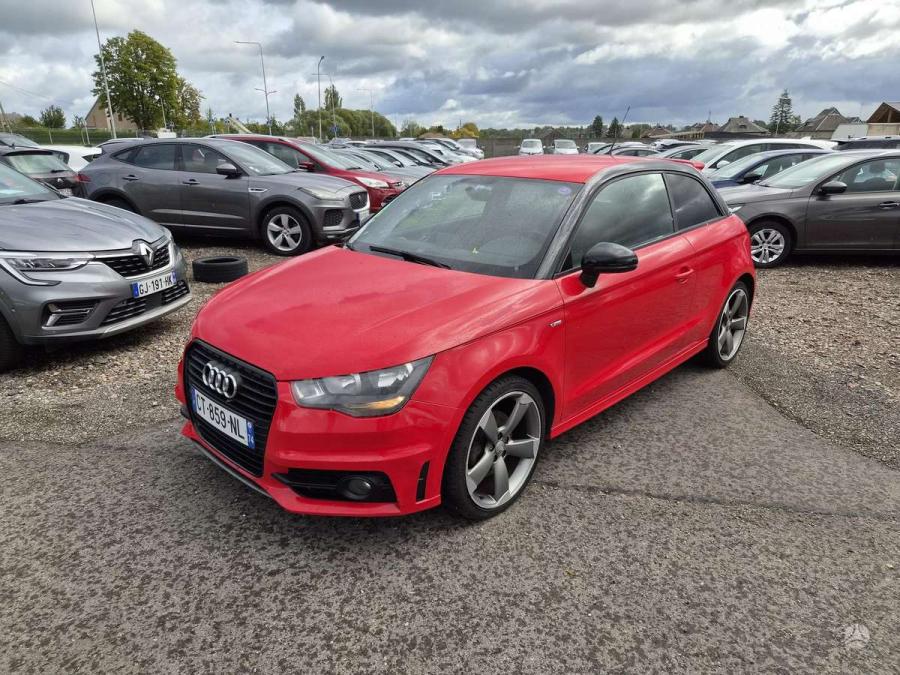 Sarkans Audi A1 2011 Tauragė, ar dzinēja tilpumu 1.40 L un nobraukumu 234 tūkst. km par 3700 €, foto 1 vietnē AUTOMOTO.COM.LV