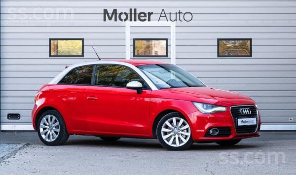 Red Audi A1 2011 in Jelgava, with an engine capacity of 1.60 L and mileage of 124 thousand km for 5750 €, photo 2 on AUTOMOTO.COM.LV