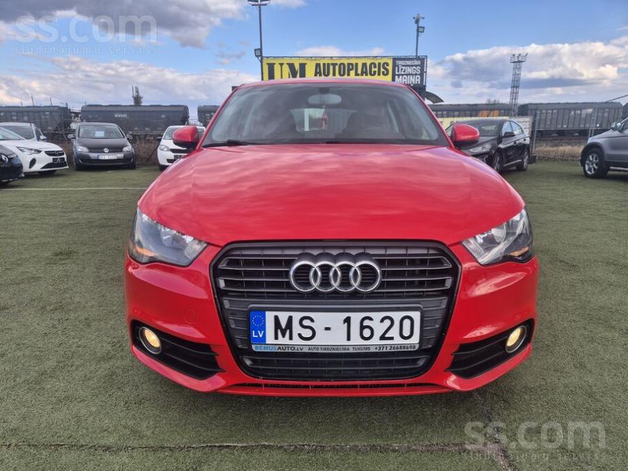 Red Audi A1 2011 in Liepaja, with an engine capacity of 1.60 L and mileage of 245 thousand km for 4500 €, photo 3 on AUTOMOTO.COM.LV