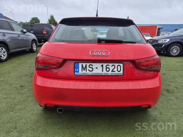 Red Audi A1 2011 in Liepaja, with an engine capacity of 1.60 L and mileage of 245 thousand km for 4400 €, photo 6 on AUTOMOTO.COM.LV