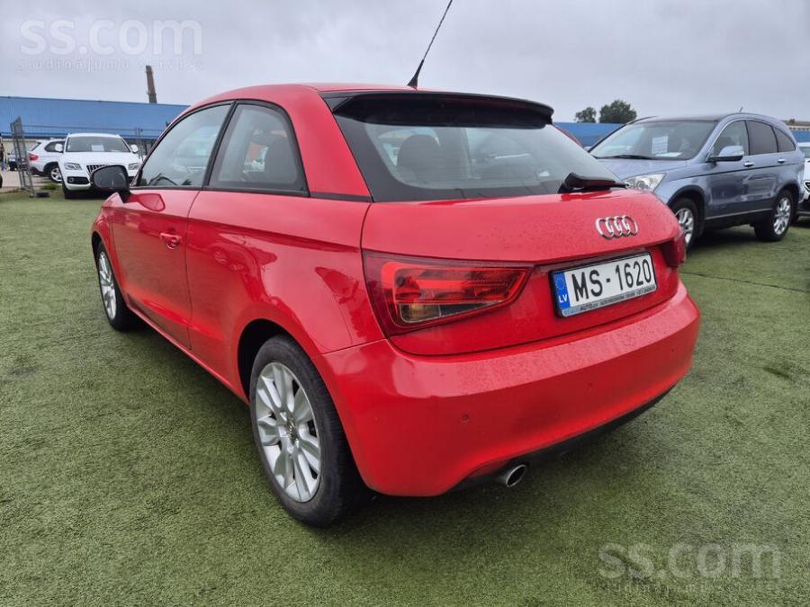 Red Audi A1 2011 in Liepaja, with an engine capacity of 1.60 L and mileage of 245 thousand km for 4400 €, photo 8 on AUTOMOTO.COM.LV