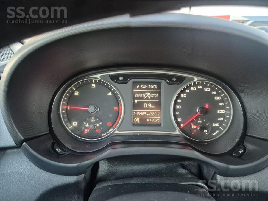 Red Audi A1 2011 in Liepaja, with an engine capacity of 1.60 L and mileage of 245 thousand km for 4400 €, photo 11 on AUTOMOTO.COM.LV