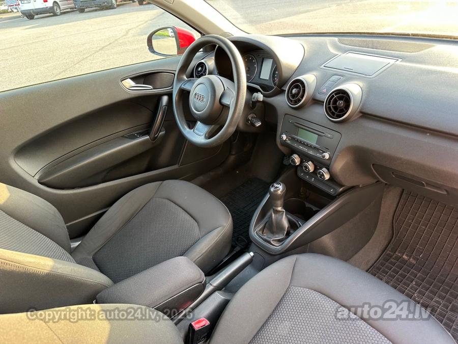 Sarkans Audi A1 2011 Tartu, ar dzinēja tilpumu 1.20 L un nobraukumu 209 tūkst. km par 2999 €, foto 12 vietnē AUTOMOTO.COM.LV