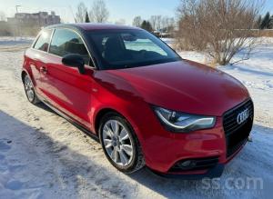 Sarkans Audi A1 2012 Rīga, ar dzinēja tilpumu 1.40 L un nobraukumu 197 tūkst. km par 5350 €, foto  vietnē AUTOMOTO.COM.LV
