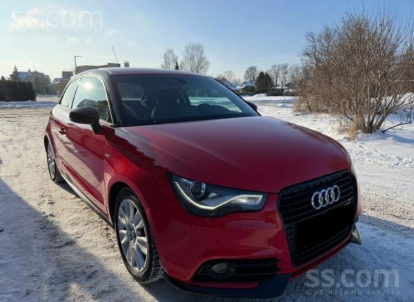 Red Audi A1 2012 in Riga, with an engine capacity of 1.40 L and mileage of 197 thousand km for 5350 €, photo 2 on AUTOMOTO.COM.LV