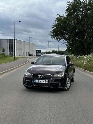 Sarkans Audi A1 2012 Viļņa, ar dzinēja tilpumu 1.60 L un nobraukumu 269 tūkst. km par 3250 €, foto  vietnē AUTOMOTO.COM.LV