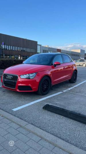 Red Audi A1 2012 in Vilnius, with an engine capacity of 1.20 L and mileage of 204 thousand km for 6900 €, photo 5 on AUTOMOTO.COM.LV