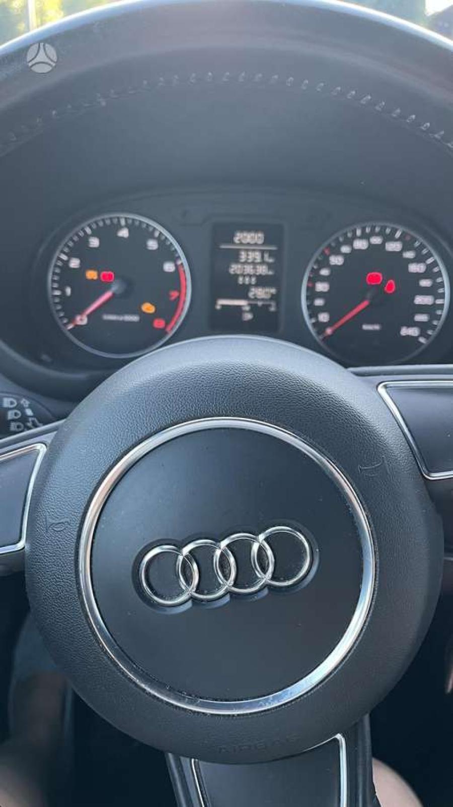Red Audi A1 2012 in Vilnius, with an engine capacity of 1.20 L and mileage of 204 thousand km for 6900 €, photo 11 on AUTOMOTO.COM.LV