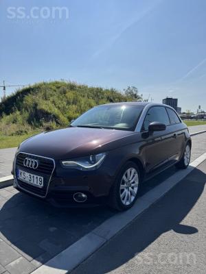 Red Audi A1 2012 in Riga, with an engine capacity of 1.40 L and mileage of 170 thousand km for 8390 €, photo  on AUTOMOTO.COM.LV