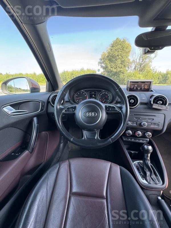 Sarkans Audi A1 2012 Rīga, ar dzinēja tilpumu 1.40 L un nobraukumu 170 tūkst. km par 8390 €, foto 6 vietnē AUTOMOTO.COM.LV