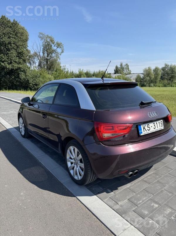 Sarkans Audi A1 2012 Rīga, ar dzinēja tilpumu 1.40 L un nobraukumu 170 tūkst. km par 7750 €, foto 5 vietnē AUTOMOTO.COM.LV