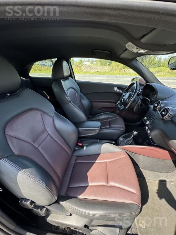 Sarkans Audi A1 2012 Rīga, ar dzinēja tilpumu 1.40 L un nobraukumu 170 tūkst. km par 7750 €, foto 10 vietnē AUTOMOTO.COM.LV