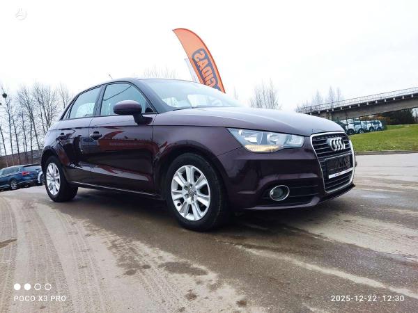 Sarkans Audi A1 2013 Kauņa, ar dzinēja tilpumu 1.60 L un nobraukumu 186 tūkst. km par 7500 €, foto 2 vietnē AUTOMOTO.COM.LV