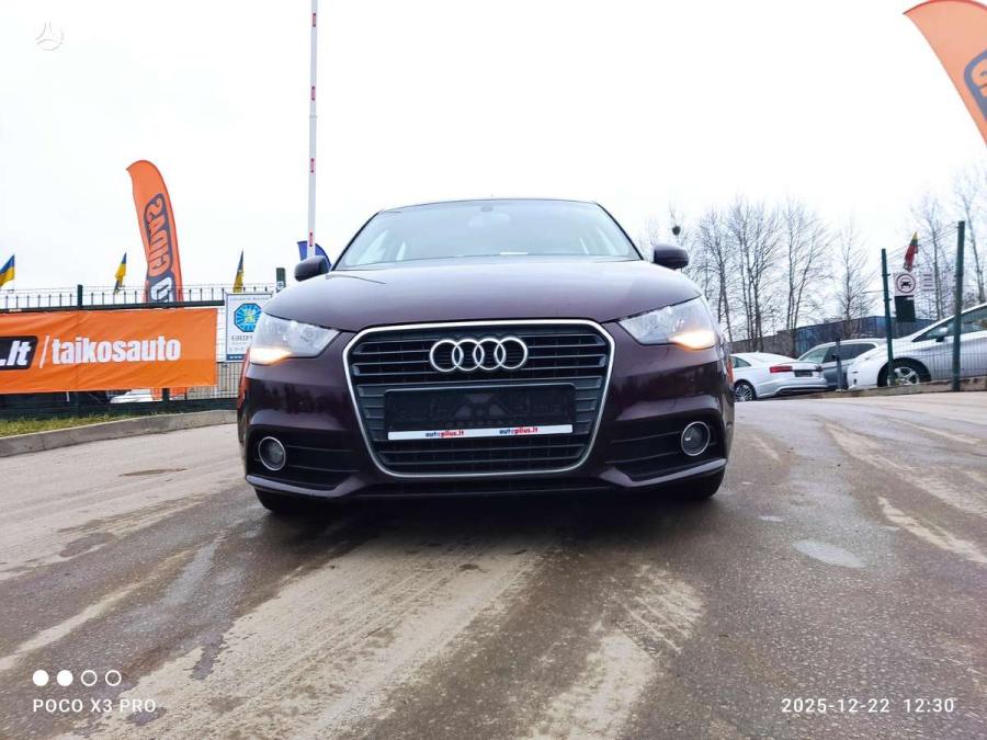 Red Audi A1 2013 in Kaunas, with an engine capacity of 1.60 L and mileage of 186 thousand km for 7500 €, photo 4 on AUTOMOTO.COM.LV