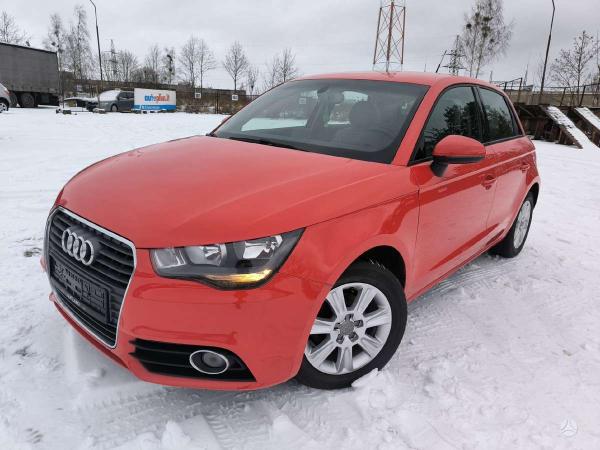 Red Audi A1 2013 in Alytus, with an engine capacity of 1.20 L and mileage of 163 thousand km for 5400 €, photo 2 on AUTOMOTO.COM.LV