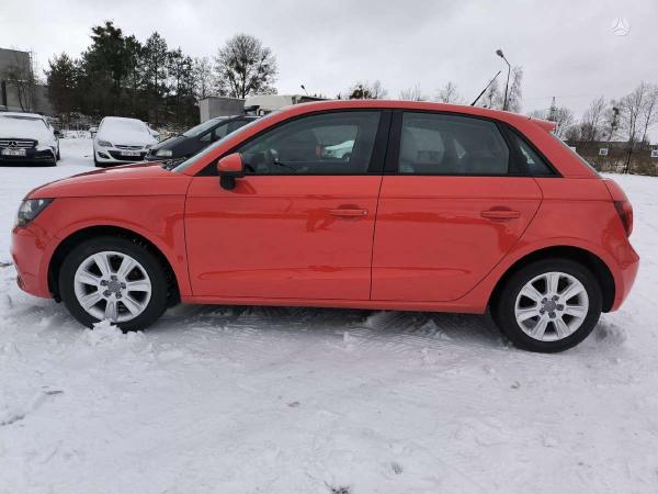 Red Audi A1 2013 in Alytus, with an engine capacity of 1.20 L and mileage of 163 thousand km for 5400 €, photo 7 on AUTOMOTO.COM.LV