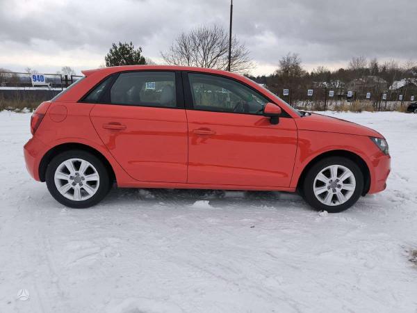 Red Audi A1 2013 in Alytus, with an engine capacity of 1.20 L and mileage of 163 thousand km for 5400 €, photo 8 on AUTOMOTO.COM.LV