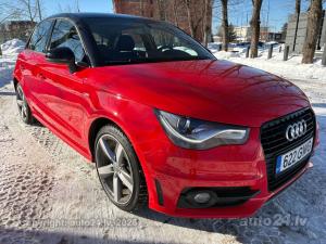 Sarkans Audi A1 2013 Tallina, ar dzinēja tilpumu 1.40 L un nobraukumu 140 tūkst. km par 7990 €, foto  vietnē AUTOMOTO.COM.LV