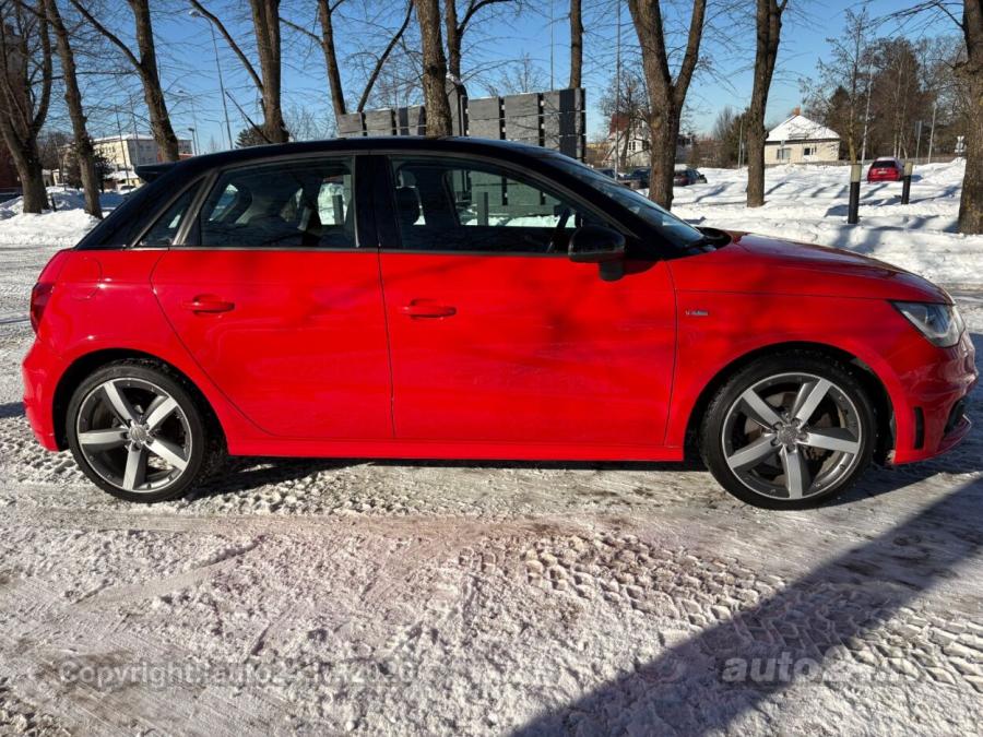Red Audi A1 2013 in Tallinn, with an engine capacity of 1.40 L and mileage of 140 thousand km for 7990 €, photo 7 on AUTOMOTO.COM.LV