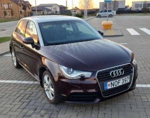 Red Audi A1 2014 in Kaunas, with an engine capacity of 1.20 L and mileage of 227 thousand km for 4750 €, photo 3 on AUTOMOTO.COM.LV