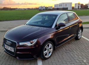 Red Audi A1 2014 in Kaunas, with an engine capacity of 1.20 L and mileage of 227 thousand km for 4750 €, photo  on AUTOMOTO.COM.LV