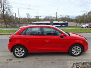 Red Audi A1 2014 in Riga, with an engine capacity of 1.60 L and mileage of 216 thousand km for 4850 €, photo 3 on AUTOMOTO.COM.LV