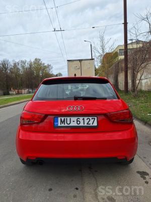 Red Audi A1 2014 in Riga, with an engine capacity of 1.60 L and mileage of 216 thousand km for 4850 €, photo 5 on AUTOMOTO.COM.LV