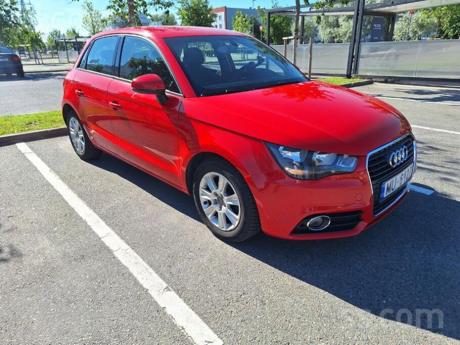Sarkans Audi A1 2014 Rīga, ar dzinēja tilpumu 1.60 L un nobraukumu 218 tūkst. km par 4850 €, foto 3 vietnē AUTOMOTO.COM.LV