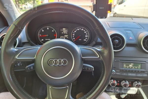 Red Audi A1 2014 in Riga, with an engine capacity of 1.60 L and mileage of 218 thousand km for 4850 €, photo 7 on AUTOMOTO.COM.LV