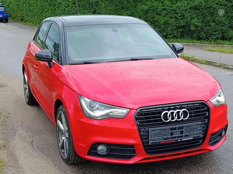 Red Audi A1 2014 in Marijampole, with an engine capacity of 0.00 L and mileage of 170 thousand km for 7600 €, photo 4 on AUTOMOTO.COM.LV
