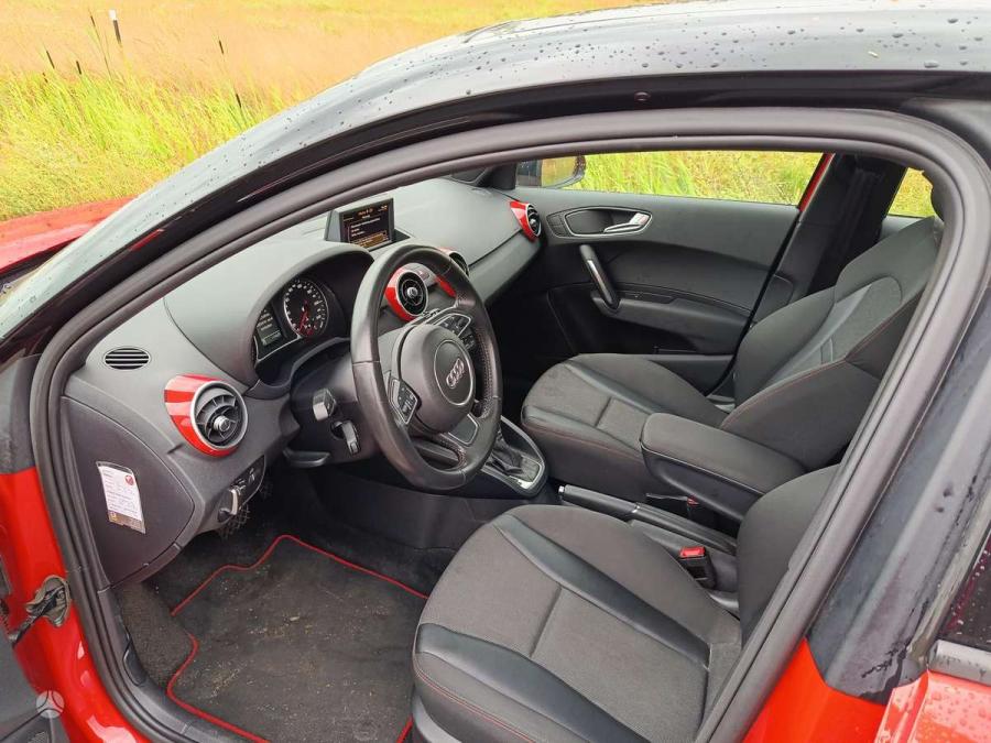 Red Audi A1 2014 in Marijampole, with an engine capacity of 0.00 L and mileage of 170 thousand km for 7600 €, photo 12 on AUTOMOTO.COM.LV