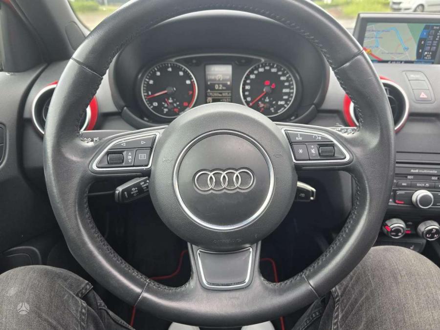 Red Audi A1 2014 in Marijampole, with an engine capacity of 0.00 L and mileage of 170 thousand km for 7600 €, photo 20 on AUTOMOTO.COM.LV
