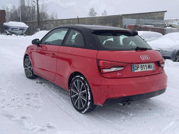Sarkans Audi A1 2015 Tauragė, ar dzinēja tilpumu 1.40 L un nobraukumu 223 tūkst. km par 7300 €, foto 4 vietnē AUTOMOTO.COM.LV