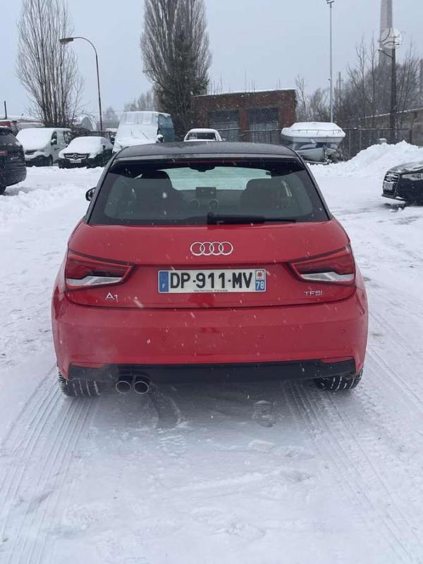 Sarkans Audi A1 2015 Tauragė, ar dzinēja tilpumu 1.40 L un nobraukumu 223 tūkst. km par 7300 €, foto 5 vietnē AUTOMOTO.COM.LV