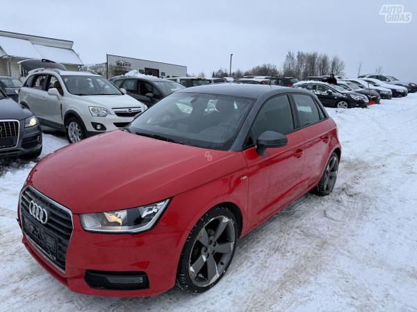 Red Audi A1 2016 in Utena, with an engine capacity of 1.40 L and mileage of 207 thousand km for 7300 €, photo 1 on AUTOMOTO.COM.LV