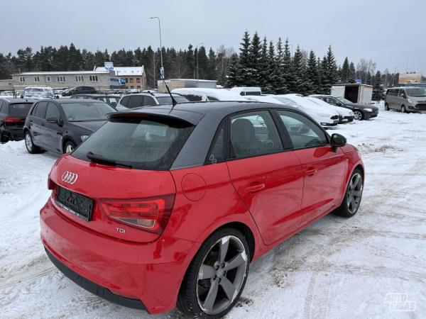Red Audi A1 2016 in Utena, with an engine capacity of 1.40 L and mileage of 207 thousand km for 7300 €, photo 4 on AUTOMOTO.COM.LV